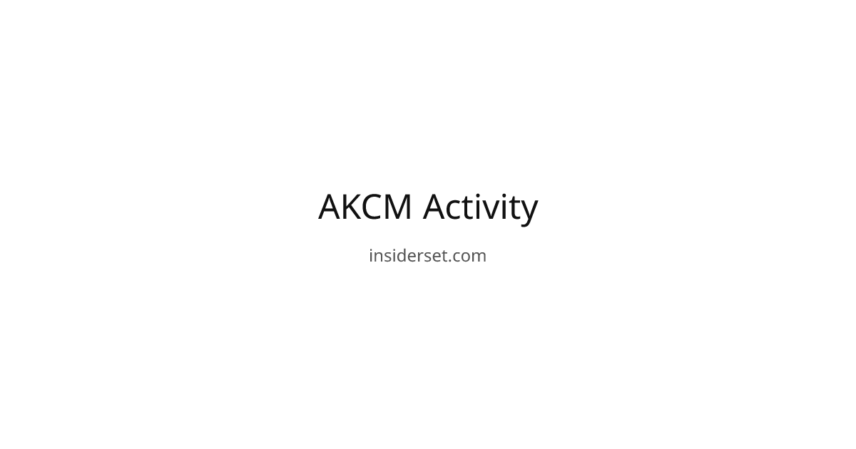 chuck akre akre capital management Trading Activity | InsiderSet